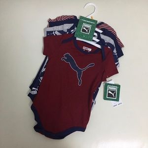 Puma | One Pieces | Puma Baby Boy Bodysuits 5pc Set | Poshmark
